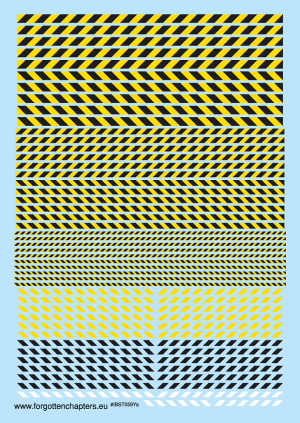 Yellow Hazard Stripes – Forgotten Chapters